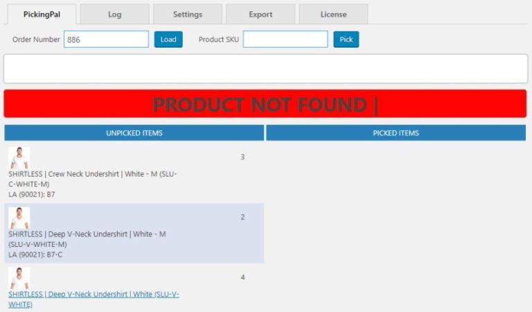 PickingPal - WooCommerce Order Picking & Barcode Scanning Software