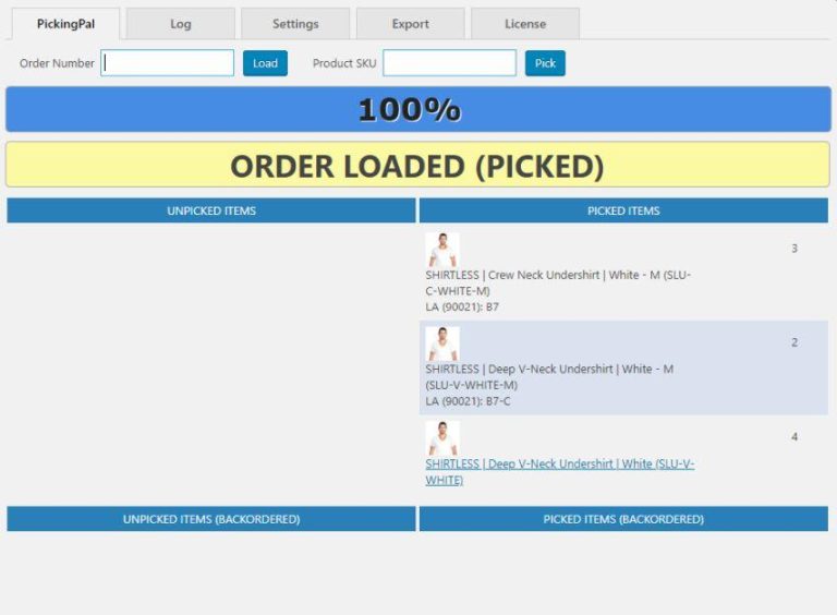 PickingPal - WooCommerce Order Picking & Barcode Scanning Software